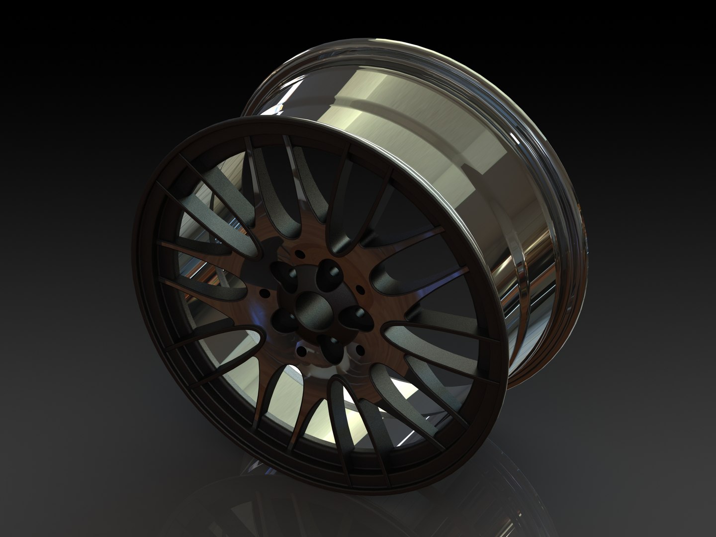 Classics Style Rims 3D Model - TurboSquid 2176781