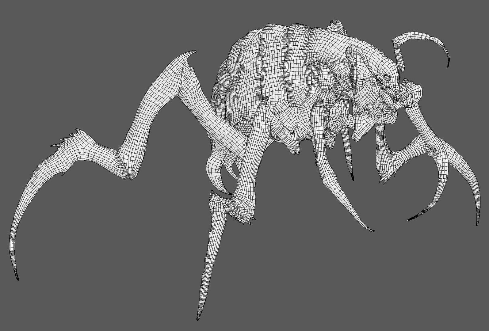 3D Model Insectoide Creature - TurboSquid 1891775