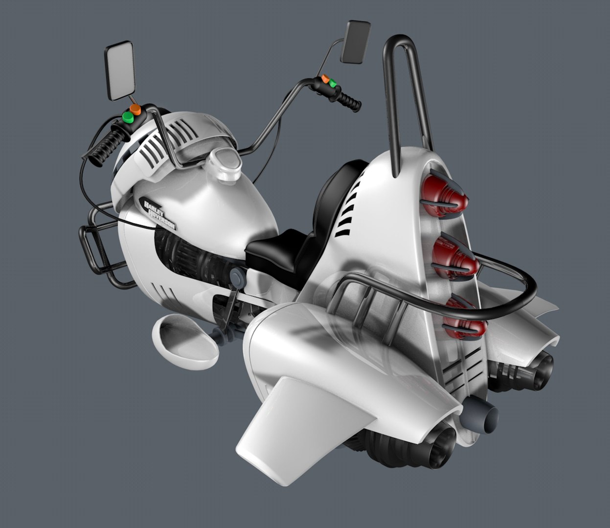 3D Harley Hoverson - TurboSquid 1397656