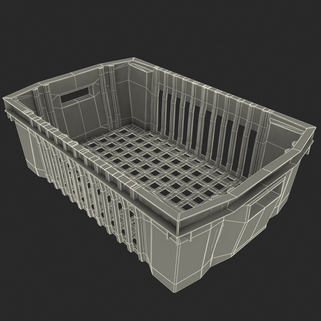 box plastic container 3d max