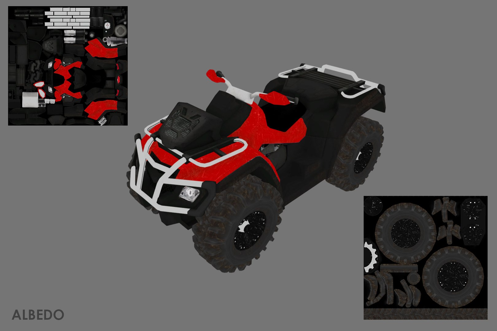 3D Model Atv Pbr - TurboSquid 1541509