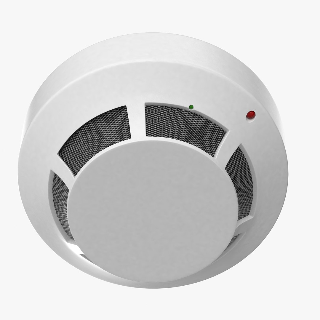 Smoke Detector 3D Model - TurboSquid 1405257