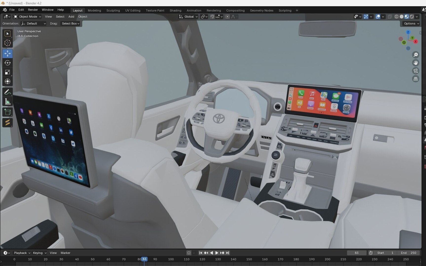 3D 2024 Toyota Prado - TurboSquid 2351817