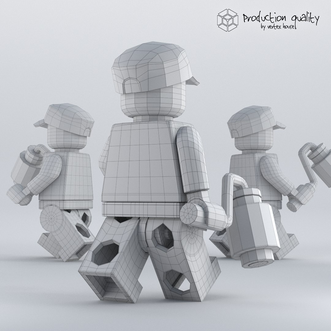 3D Lego Decorator Figure Model - TurboSquid 1157851