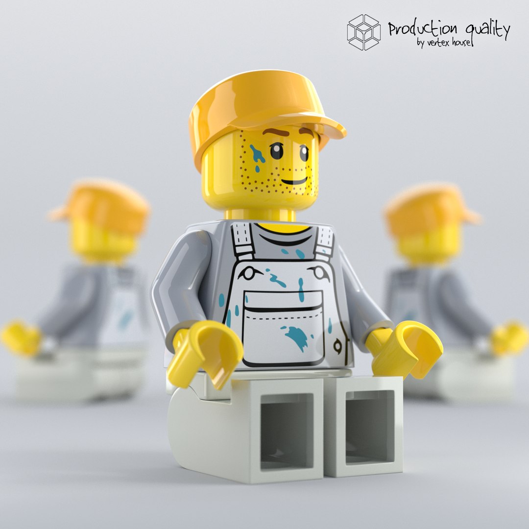 3D Lego Decorator Figure Model - TurboSquid 1157851
