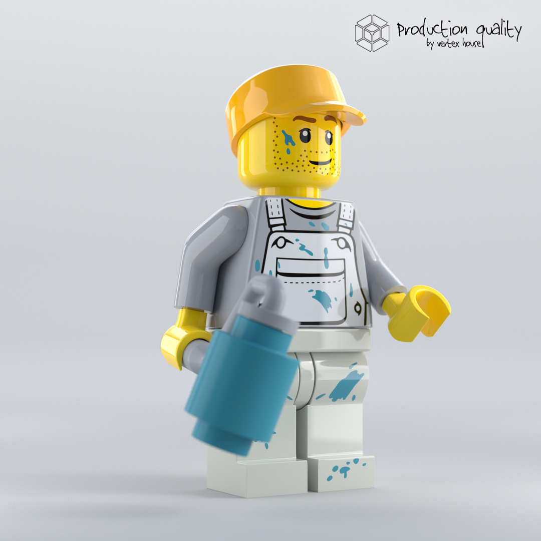 3D Lego Decorator Figure Model - TurboSquid 1157851