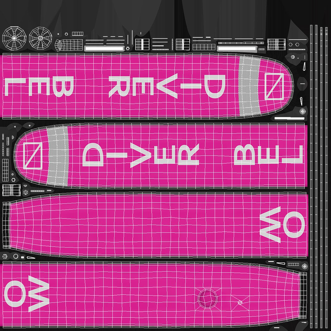 3D High-Visibility Diver Alert Float Pink Model - TurboSquid 2416493