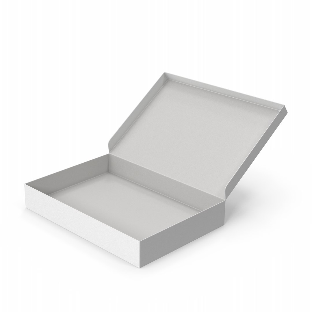3D White Food Containers Boxes Collection Model - TurboSquid 2215630