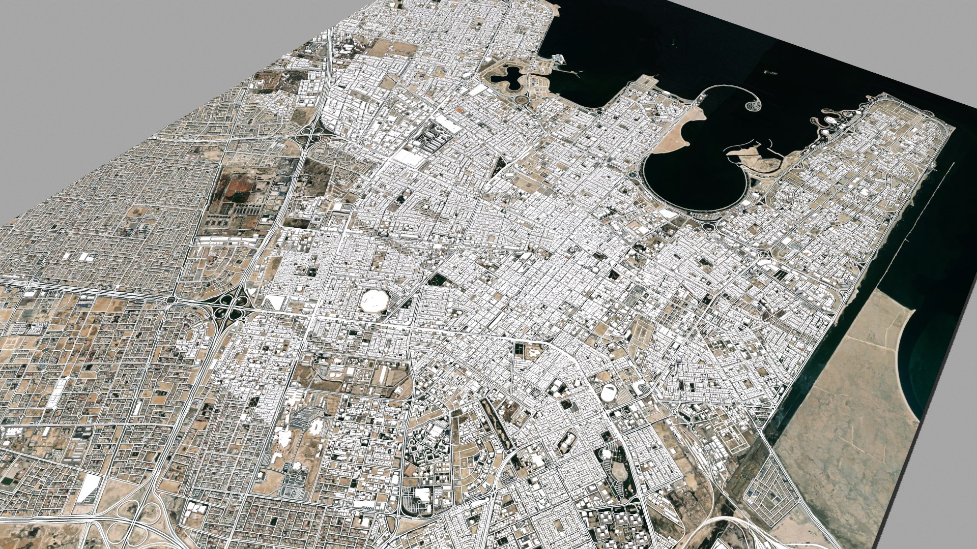 3D Cityscape Dammam Saudi Arabia - TurboSquid 2228211