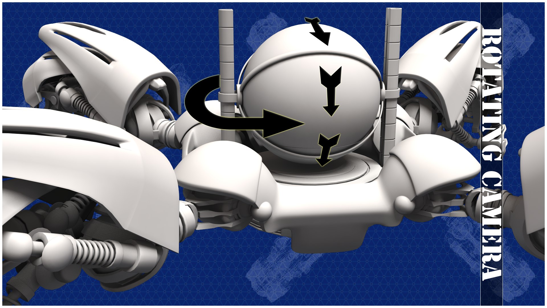 Scout Bot 2011 3d Max