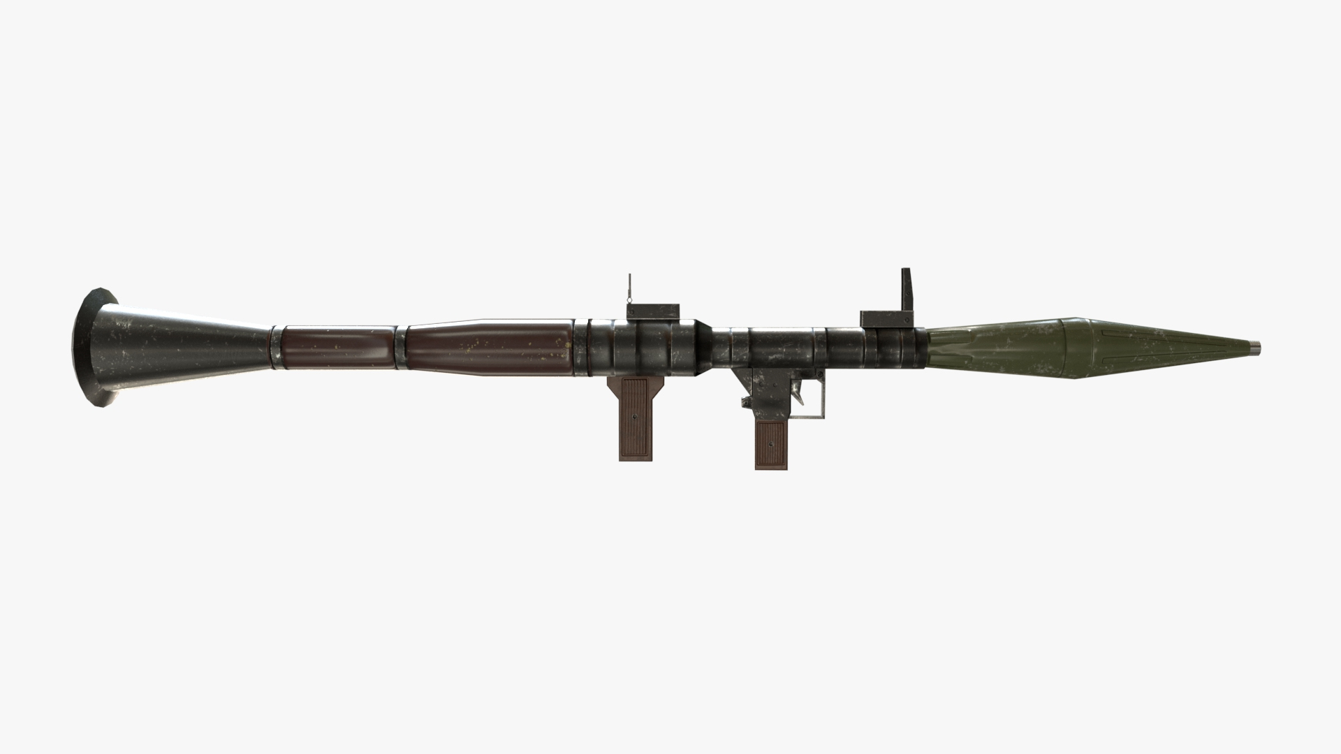RPG7 Low Poly 3D Model - TurboSquid 1938656
