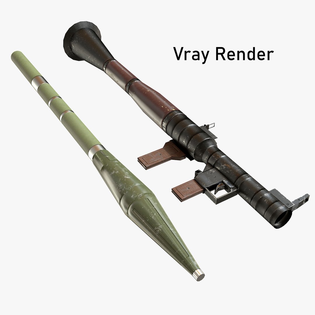 RPG7 Low Poly 3D Model - TurboSquid 1938656