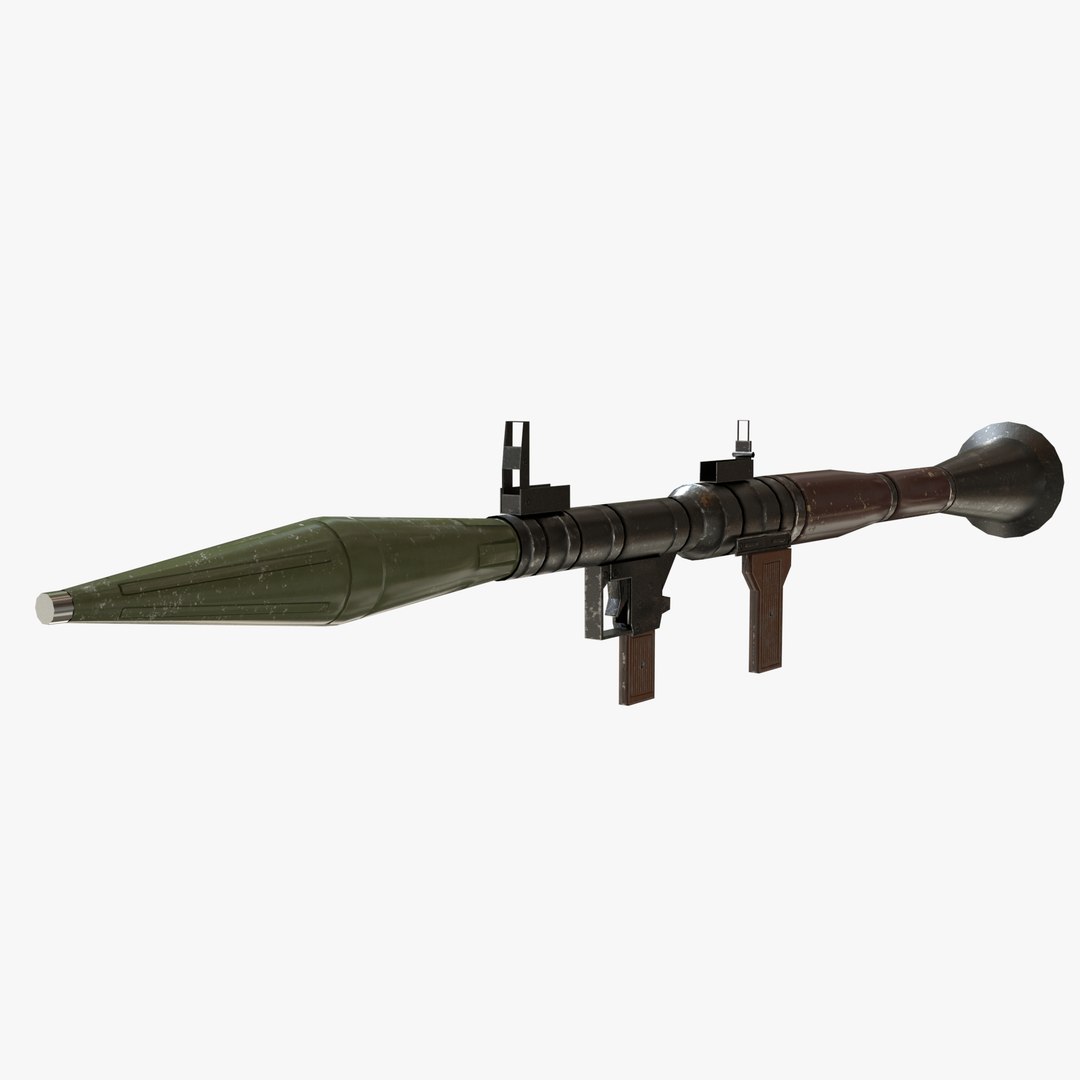 RPG7 Low Poly 3D Model - TurboSquid 1938656