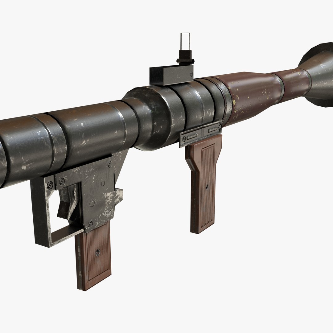 RPG7 Low Poly 3D Model - TurboSquid 1938656