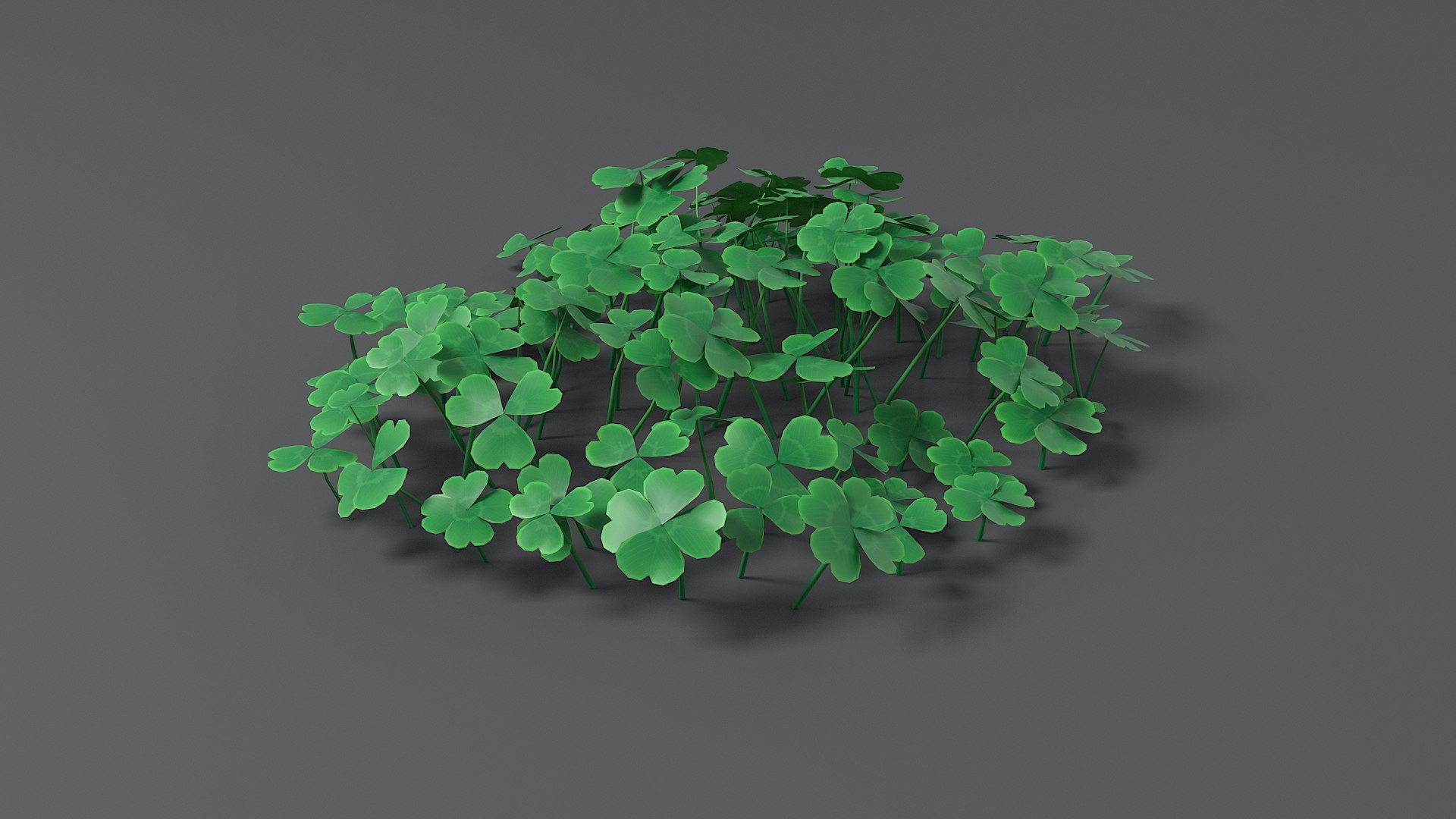 3D Model Cartoon Clover 07 - TurboSquid 2043173