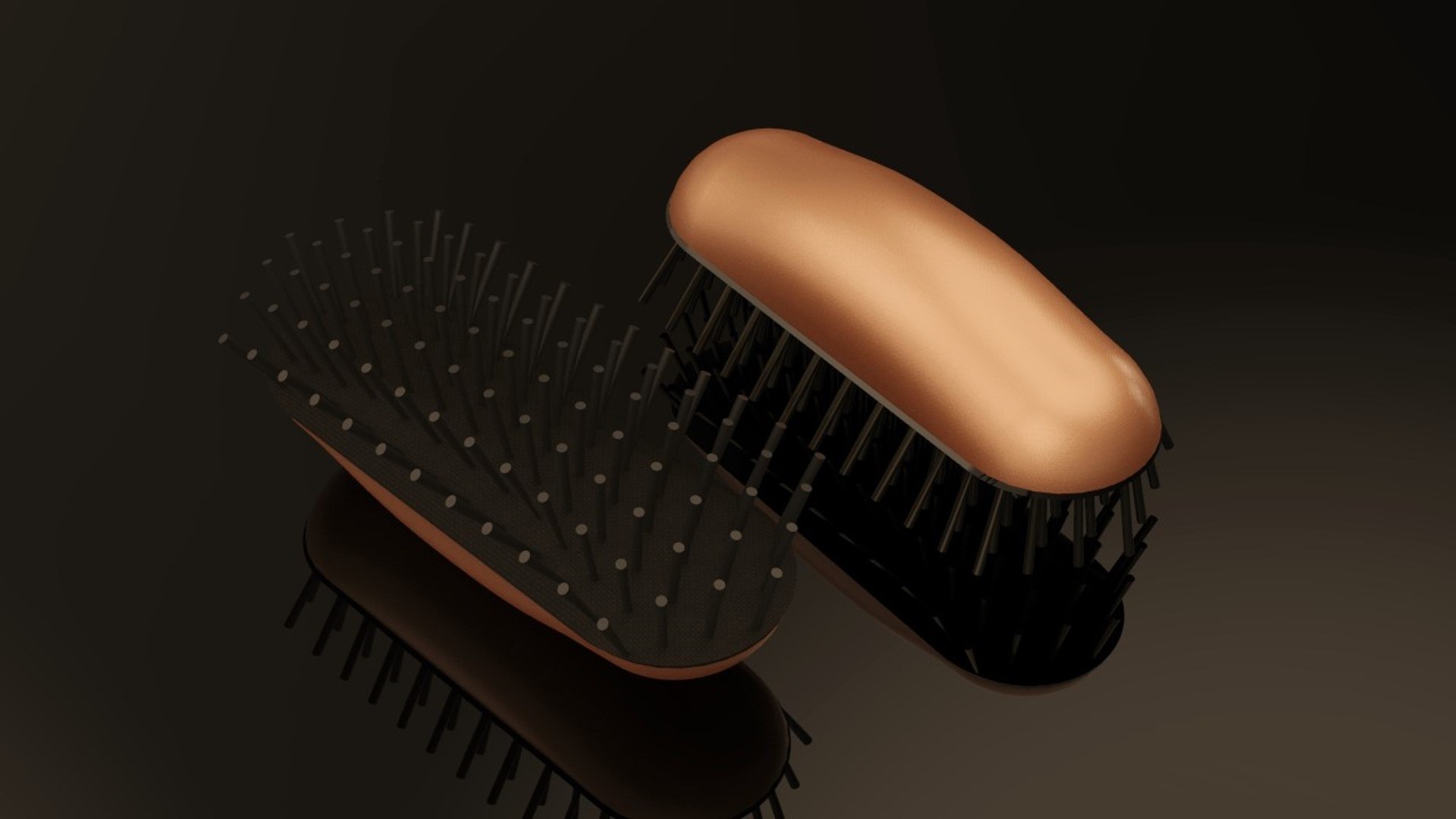 Hair Brush 3D Model - TurboSquid 2106199