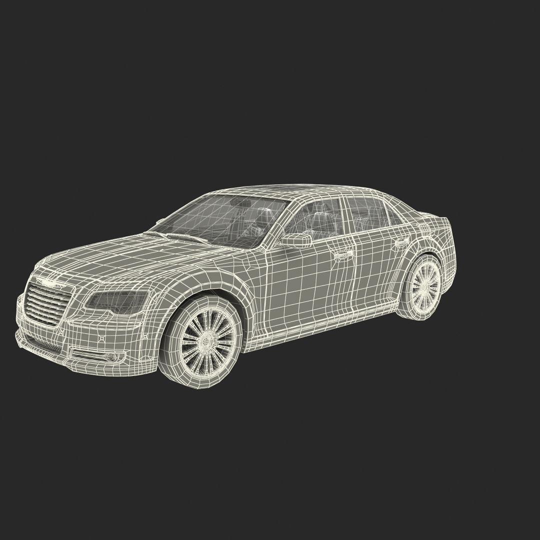 3d model chrysler 300s 2014