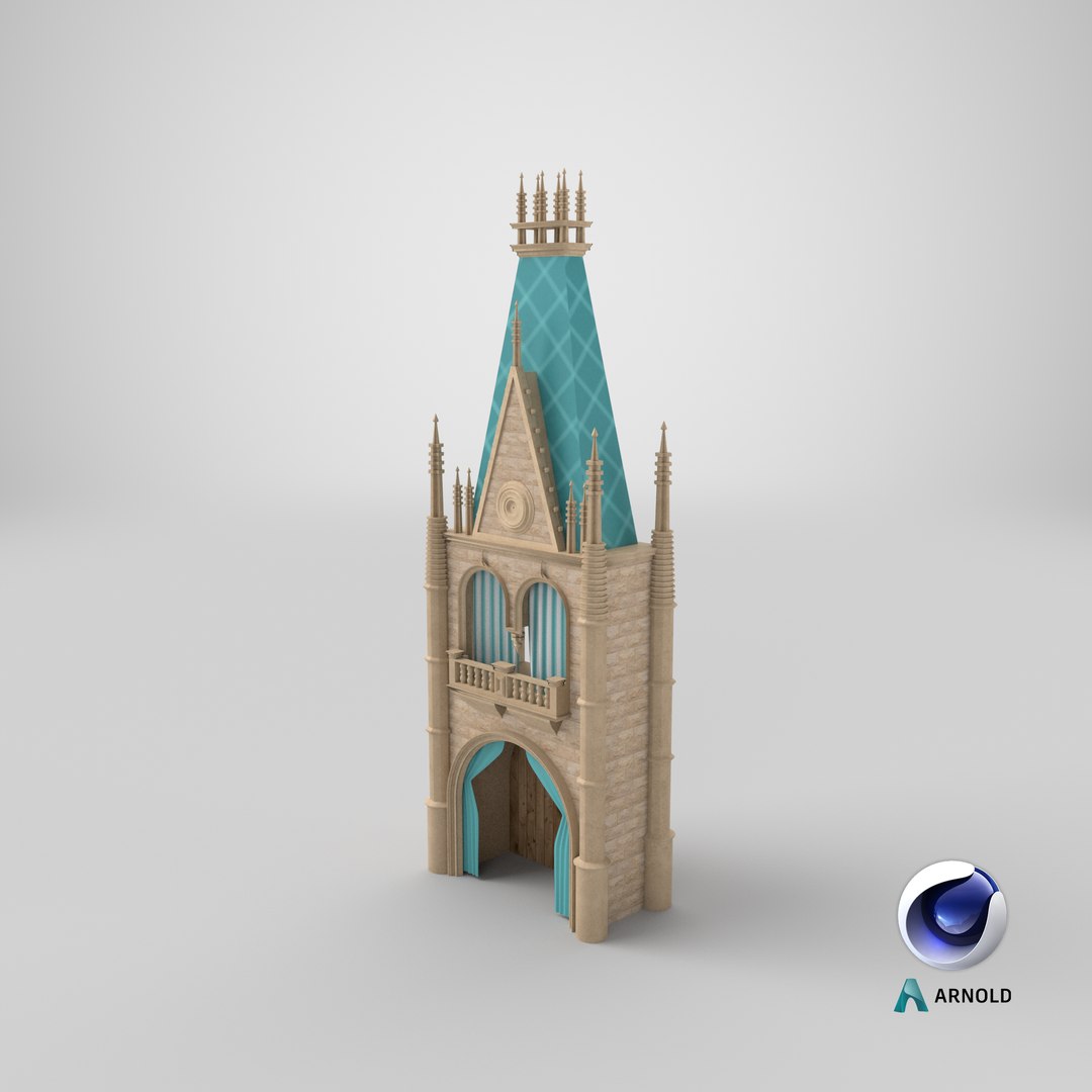 Castle Gate 3D Model - TurboSquid 1459468