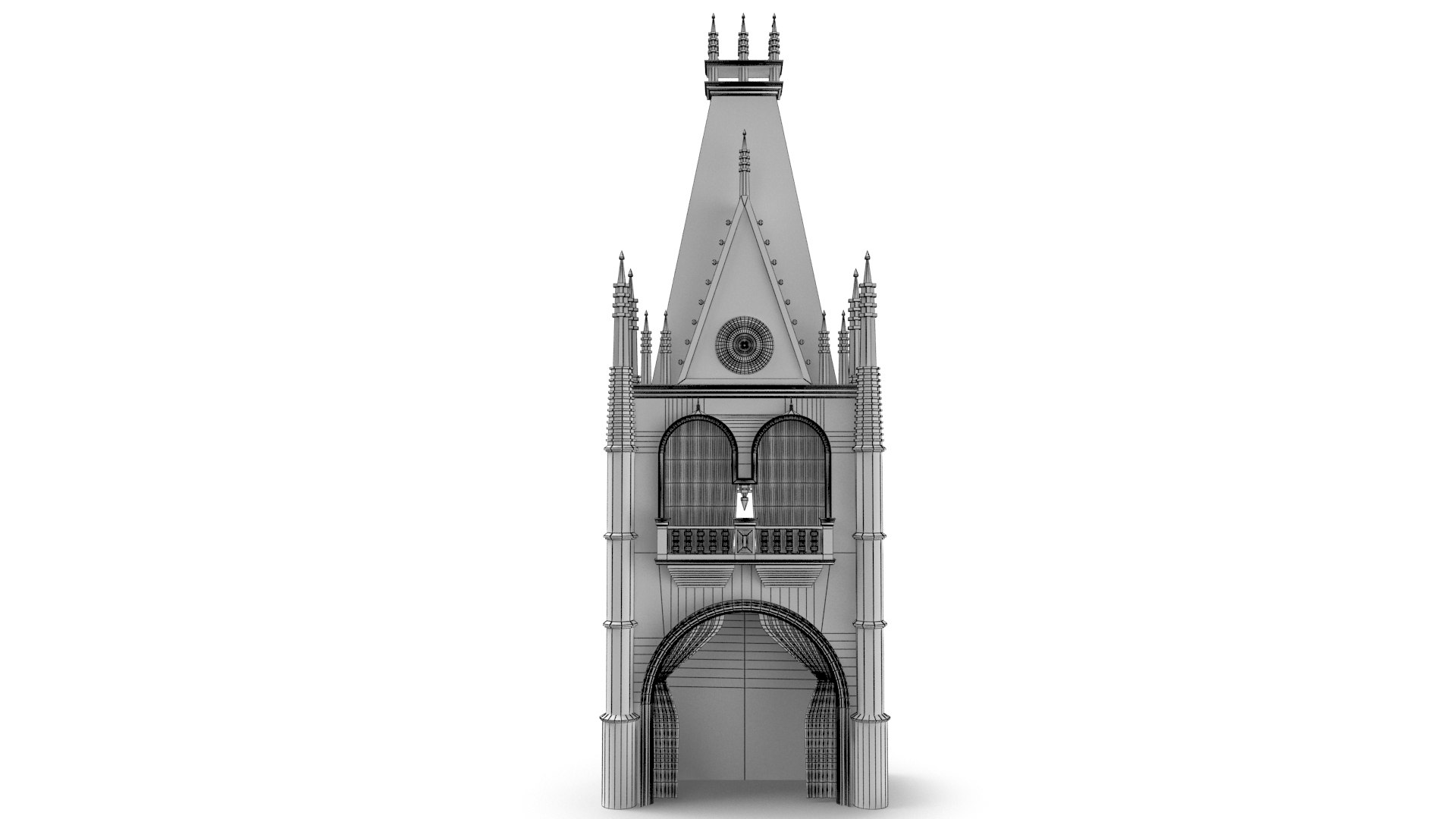 Castle Gate 3D Model - TurboSquid 1459468