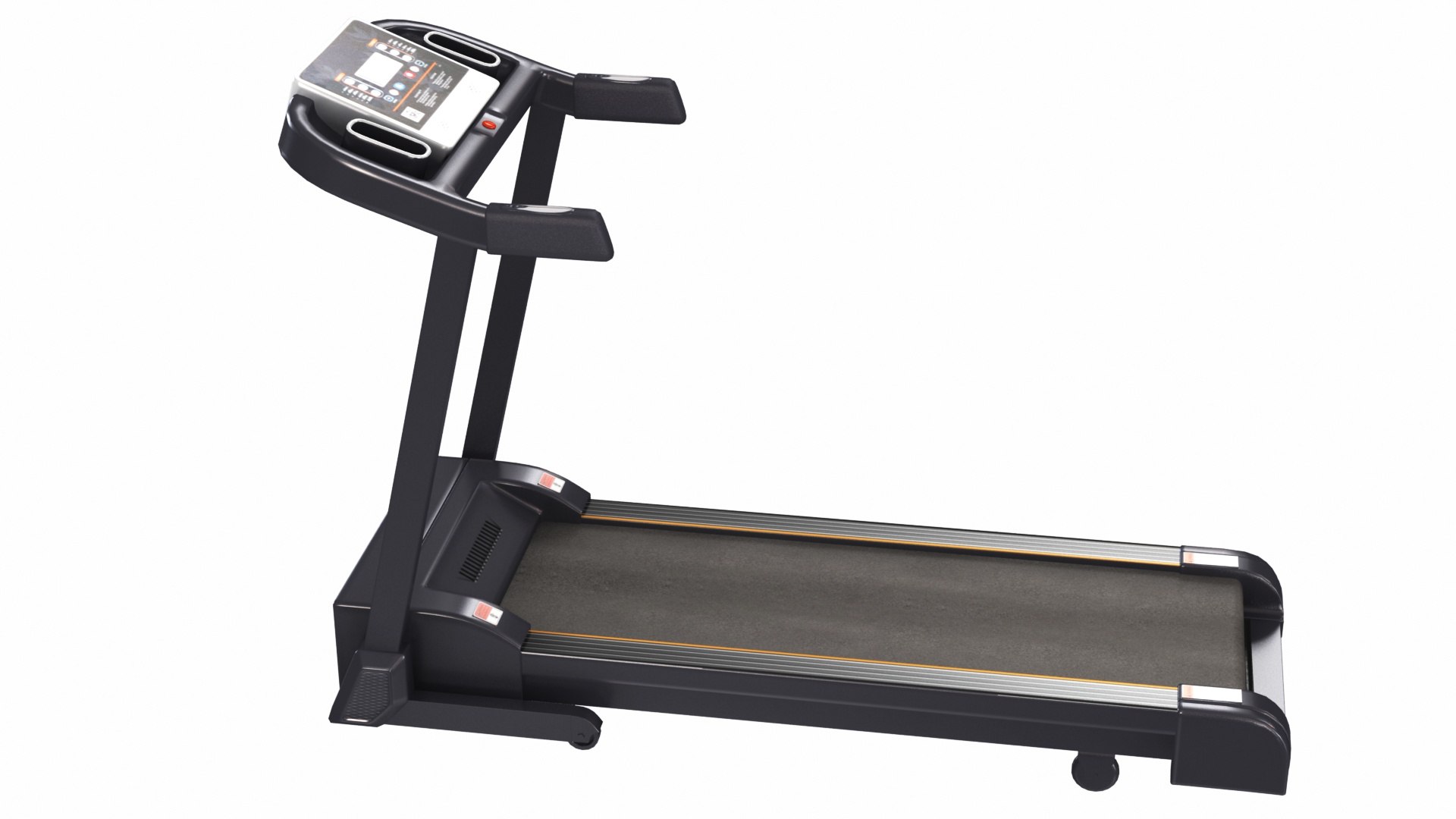 3D GYM Running Machine Black - TurboSquid 1816960
