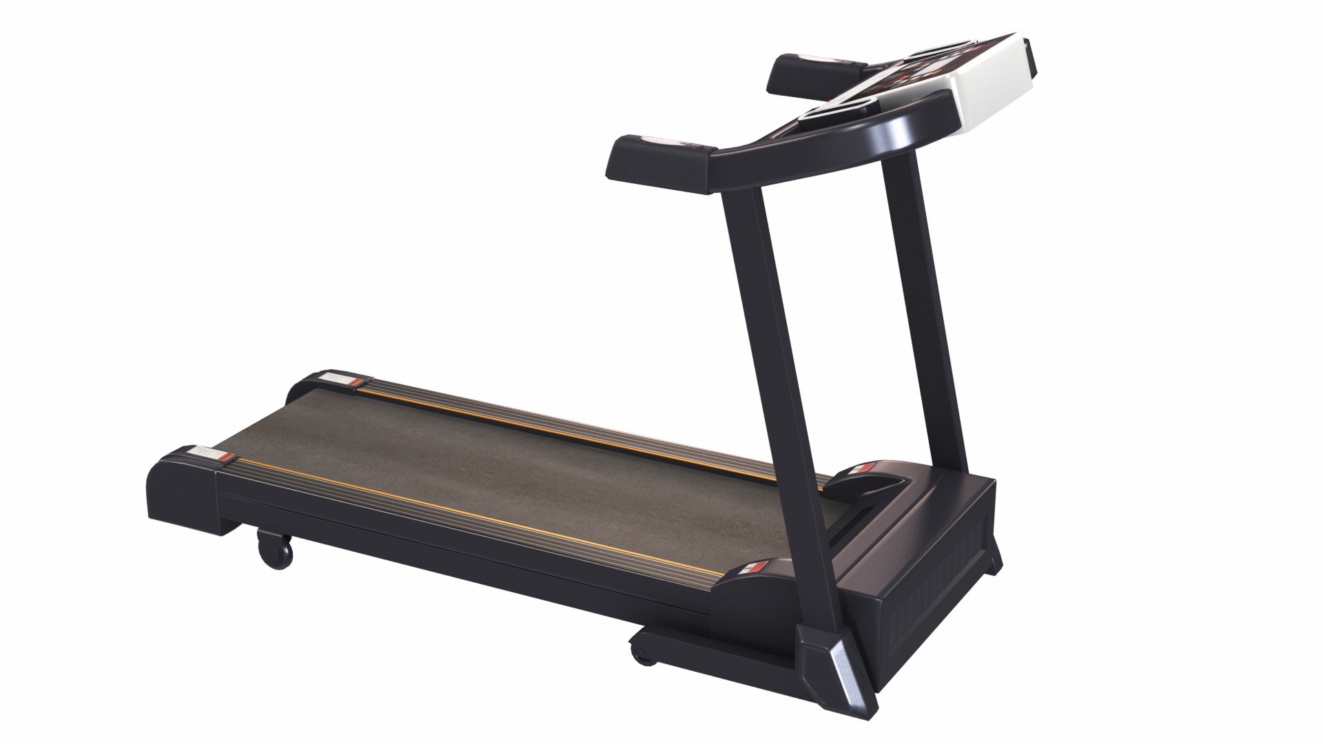 3D GYM Running Machine Black - TurboSquid 1816960