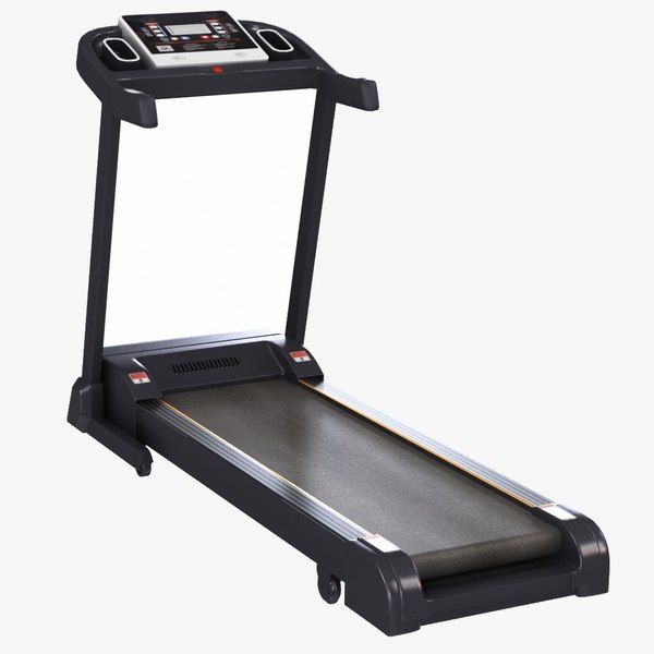 3D GYM Running Machine Black - TurboSquid 1816960