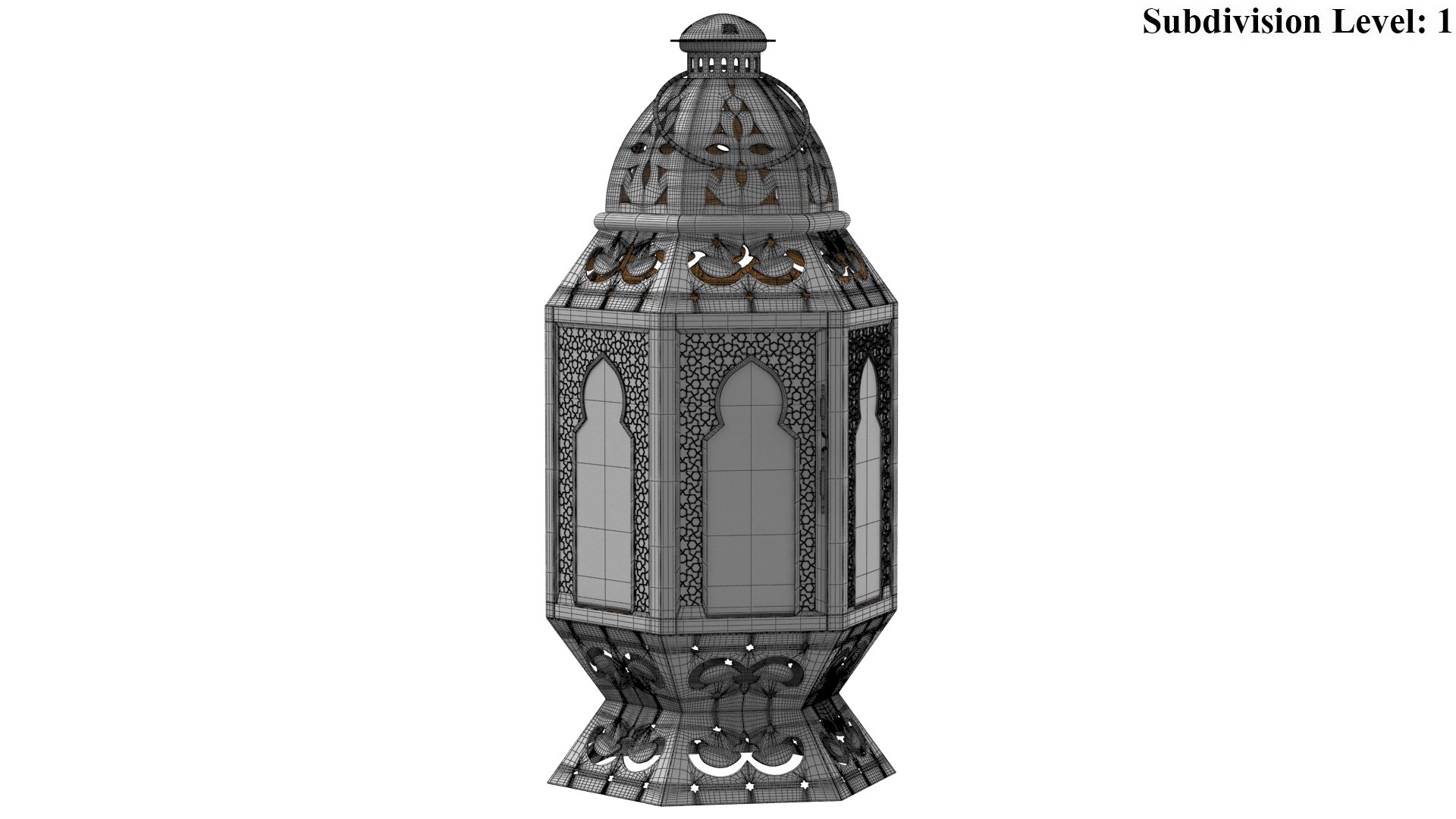 Moroccan Lantern 3D Model - TurboSquid 1962404