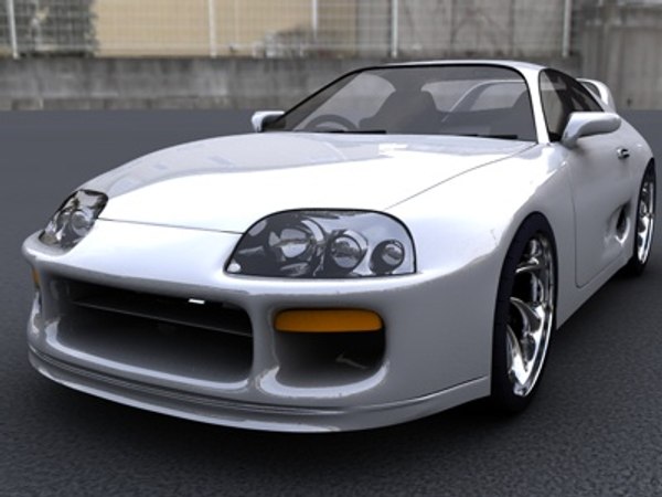 toyota supra c4d