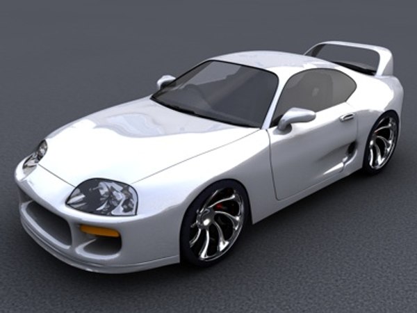 toyota supra c4d