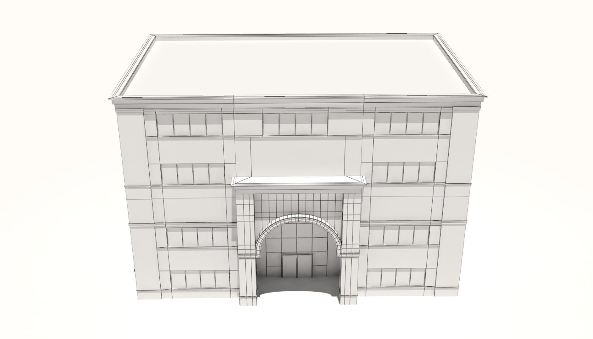 Realistic Office Build 3D Model - TurboSquid 1259374