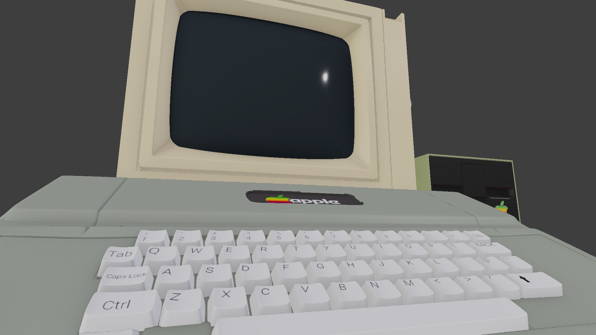 Old Apple Computer 3D Model - TurboSquid 1333653