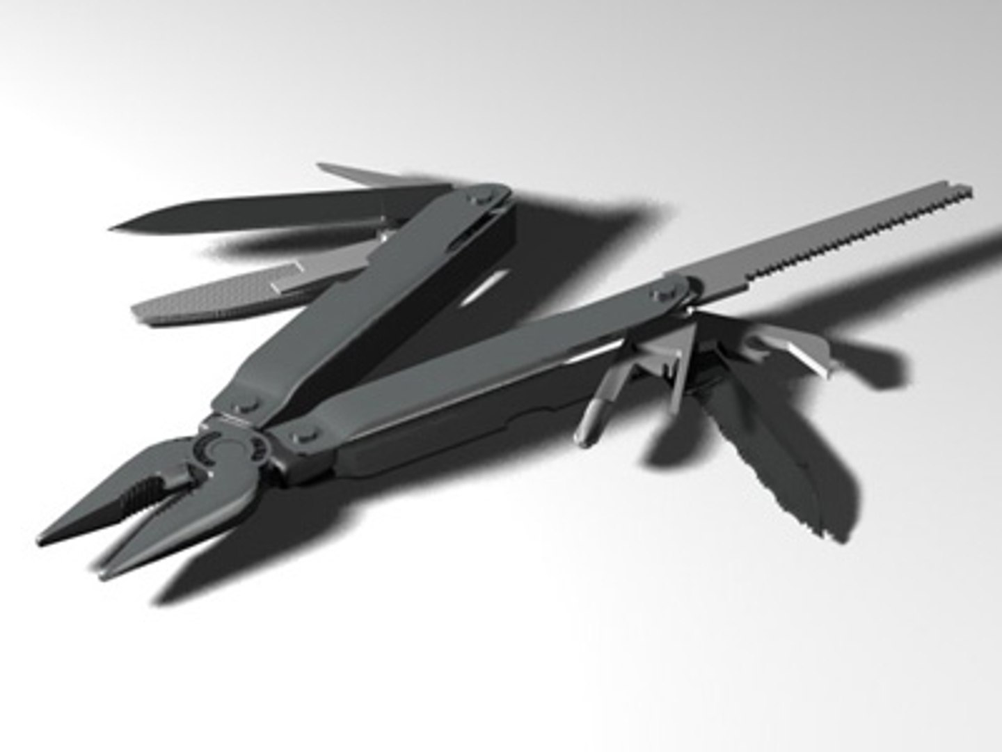 Leatherman Super Tool 3d Model