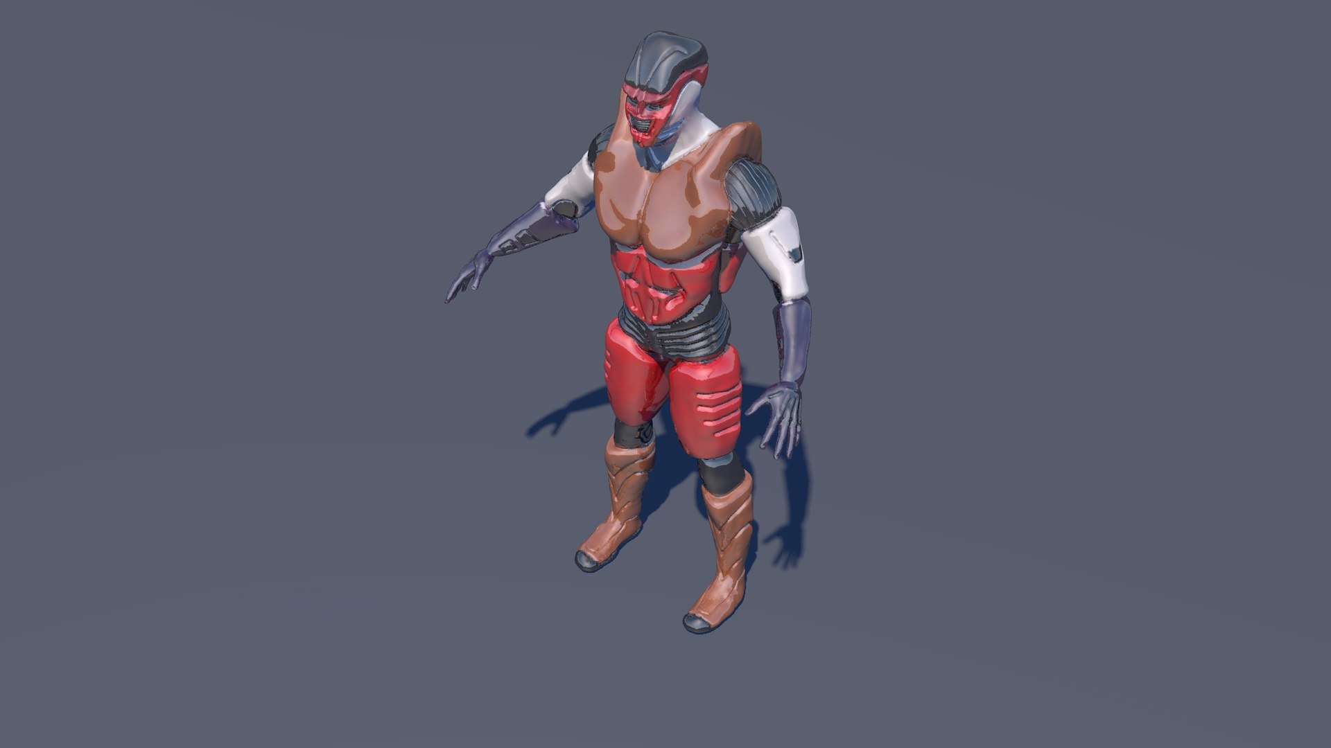 3D Bot Superhero - TurboSquid 1290601