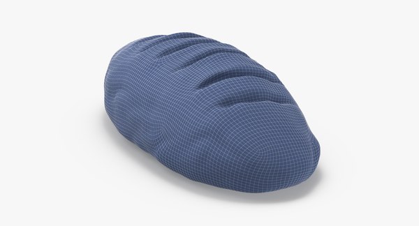 3d model bread loaf 03