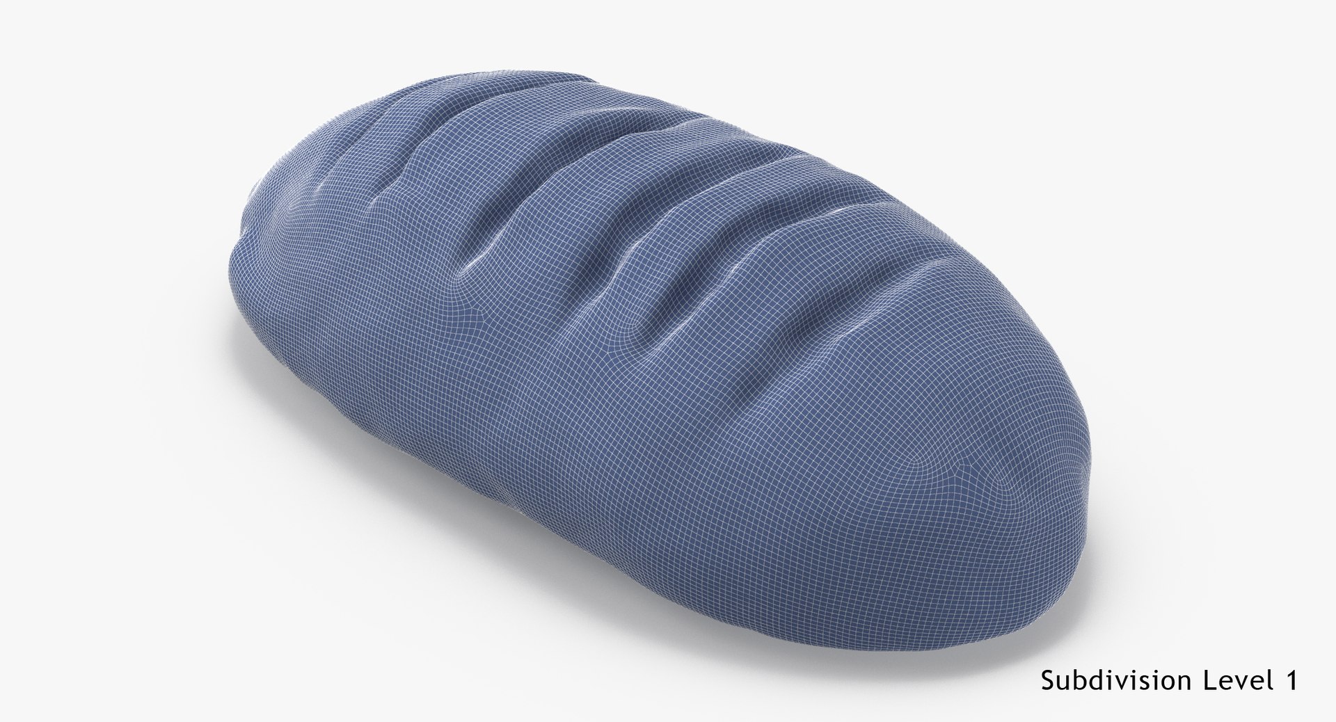 3d Model Bread Loaf 03