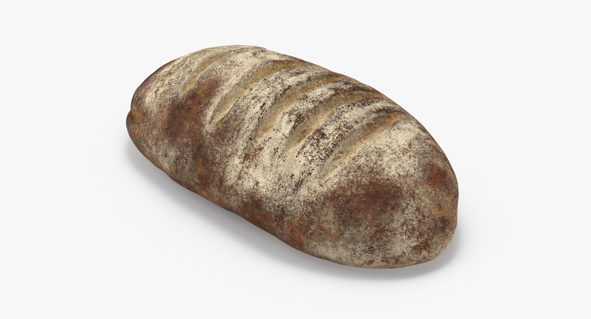 3d Model Bread Loaf 03
