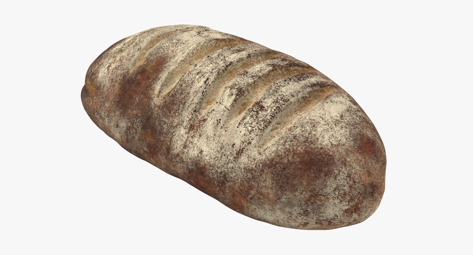 3d Model Bread Loaf 03