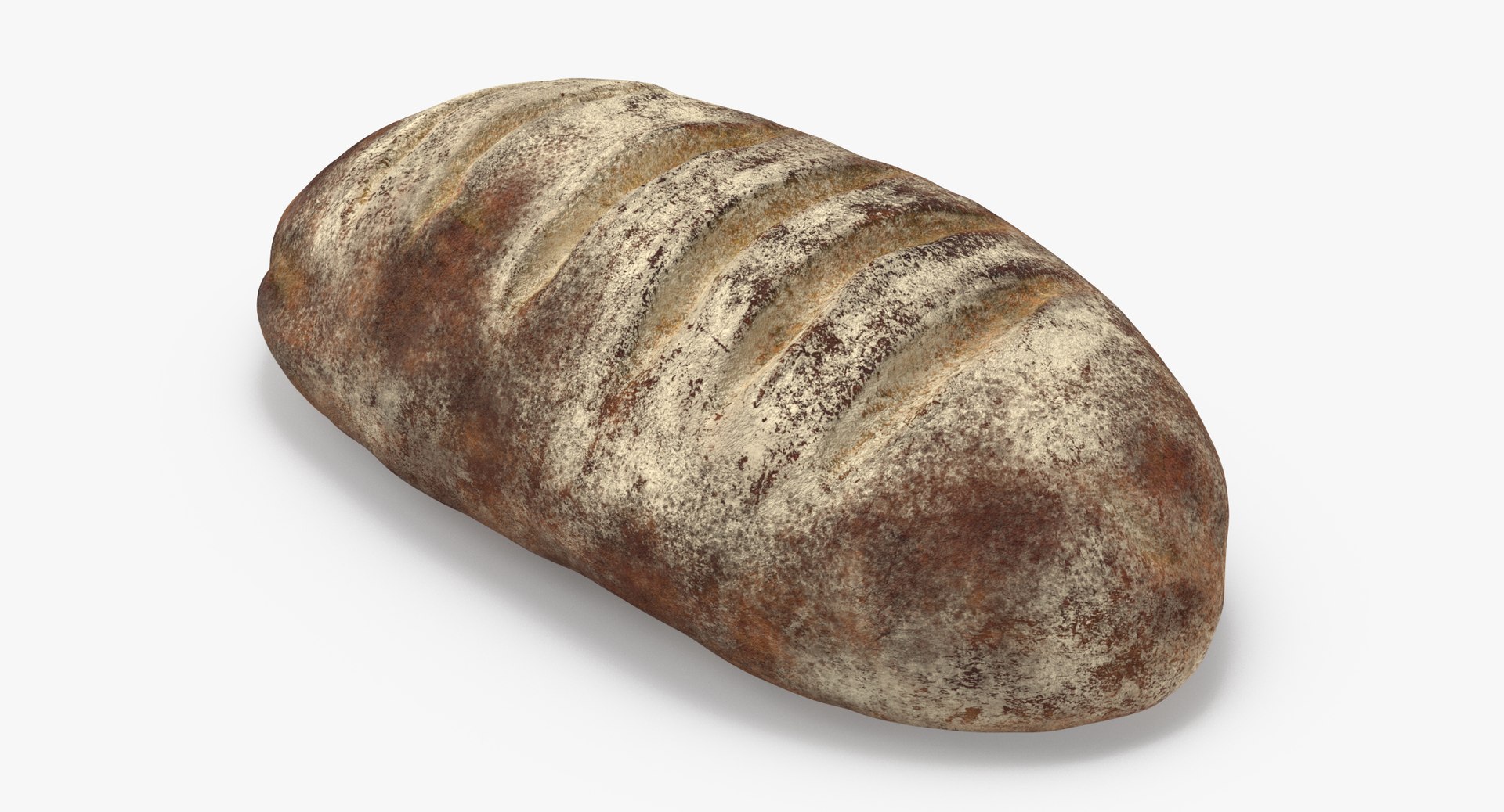 3d Model Bread Loaf 03