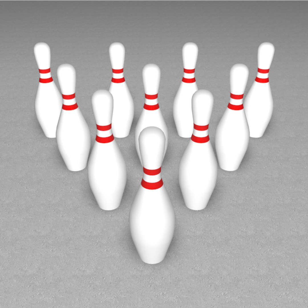 C4d Bowling Pin