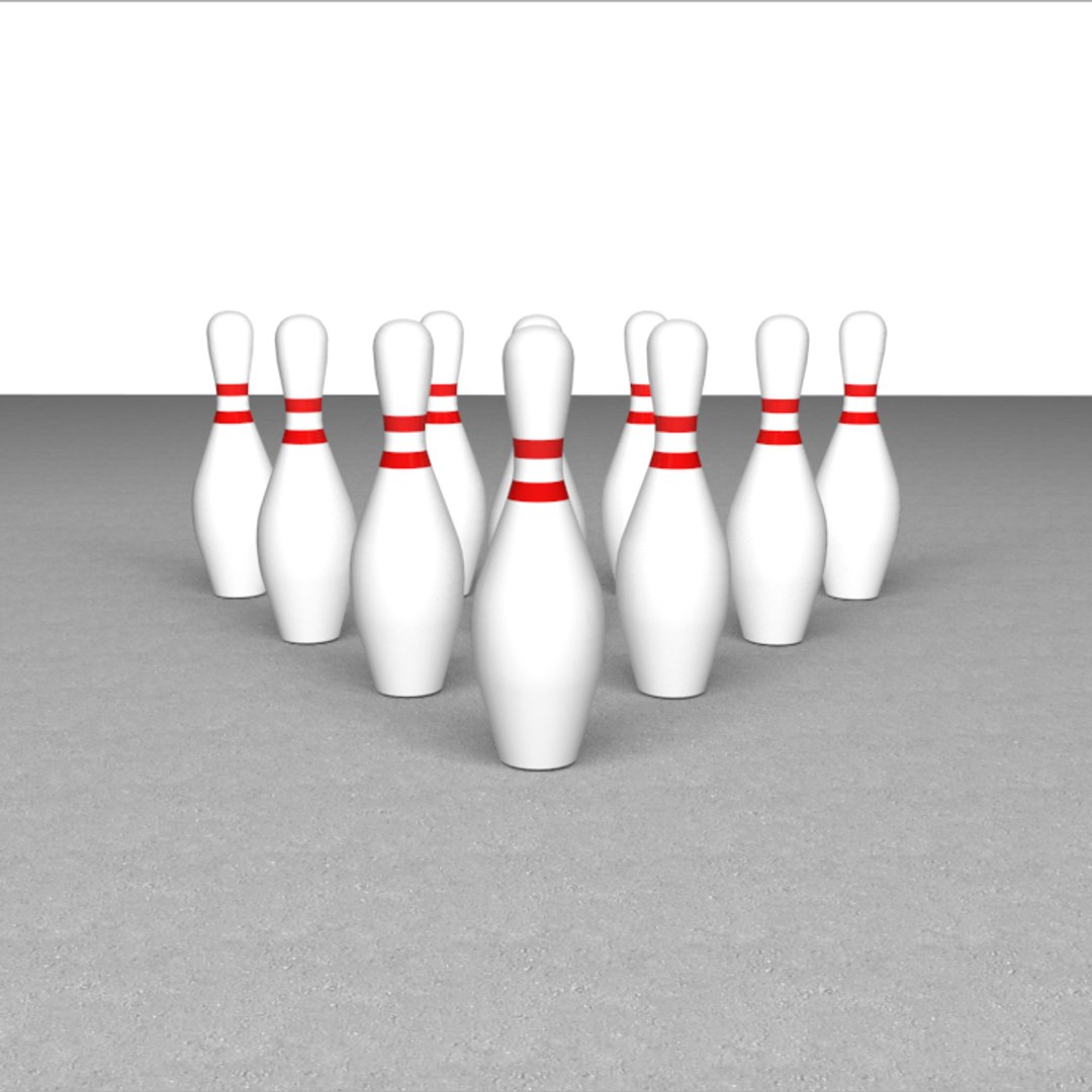 C4d Bowling Pin