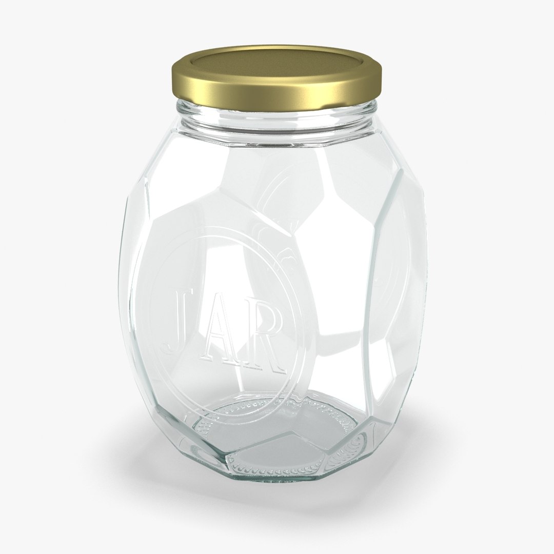 Glass Jar Model - TurboSquid 1217620