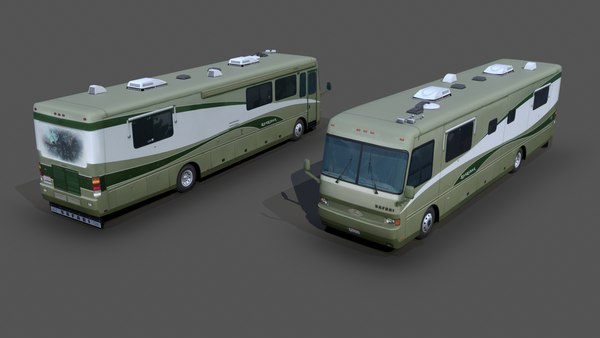 Safari Zanzibar RV 2000 3D model - TurboSquid 1789660