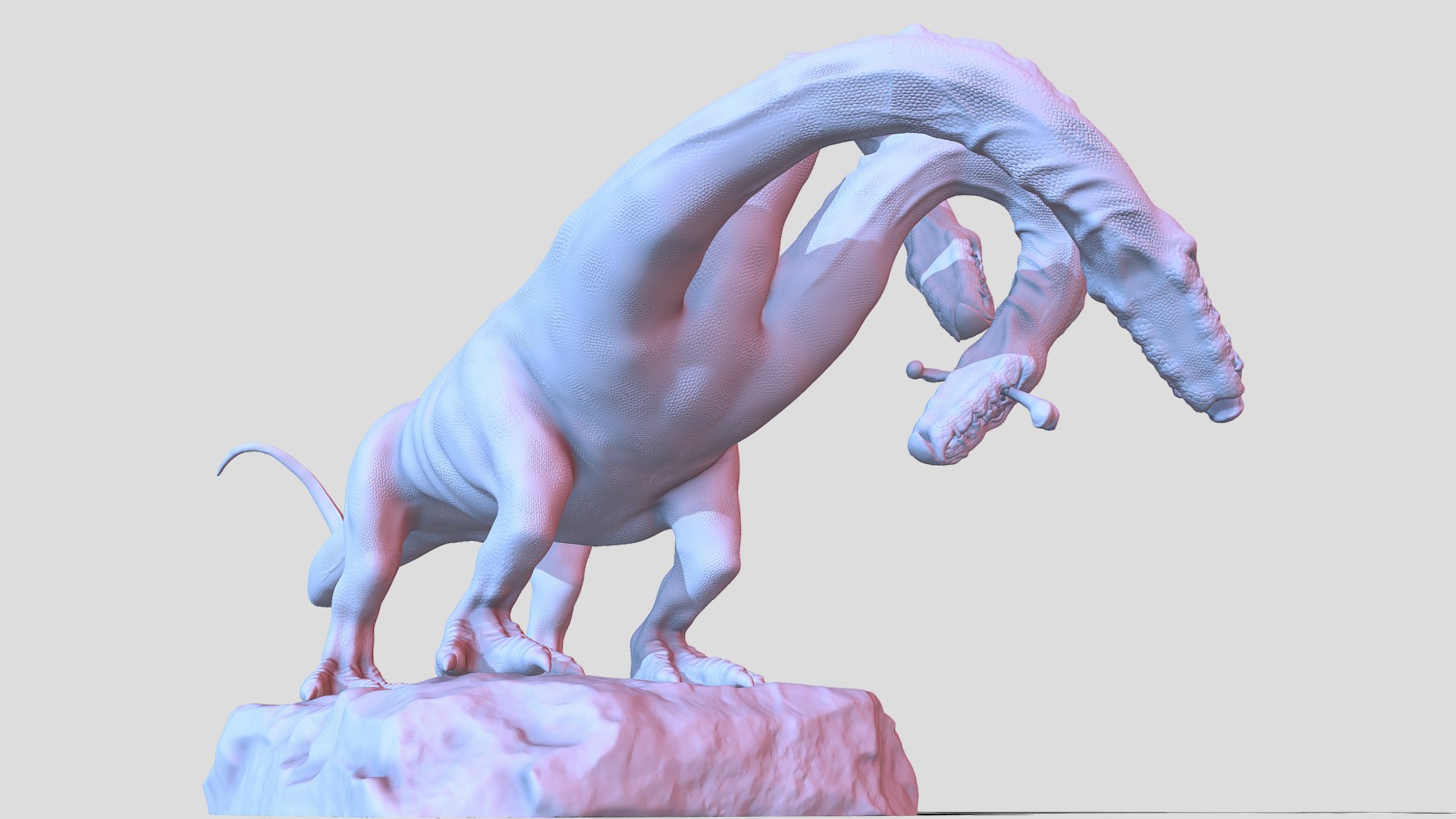 Hydra Playing Fetch ZTL 3D Model - TurboSquid 2083951