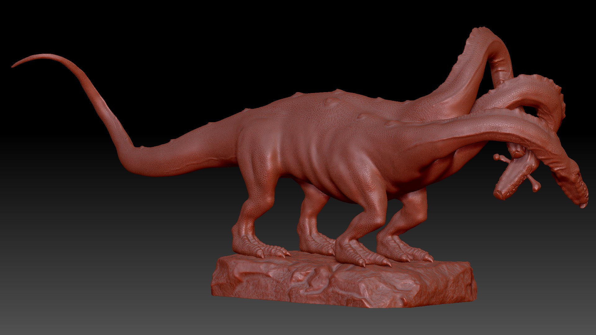 Hydra Playing Fetch ZTL 3D Model - TurboSquid 2083951