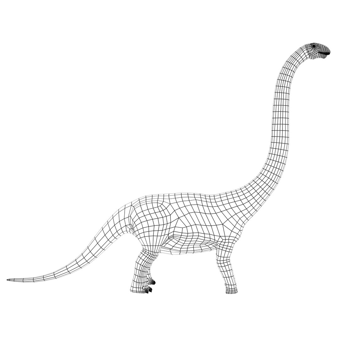 3D model brontosaurus - TurboSquid 1222530