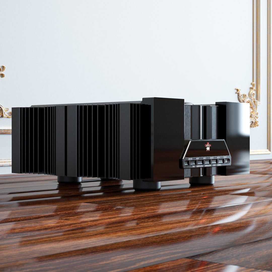 3D Gryphon Audio Antileon EVO Mono Model - TurboSquid 2010535