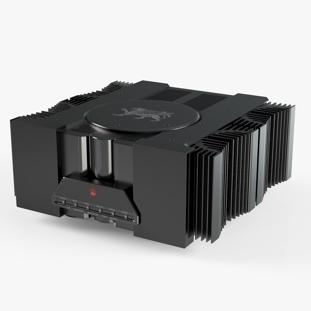 3D Gryphon Audio Antileon EVO Mono model - TurboSquid 2010535