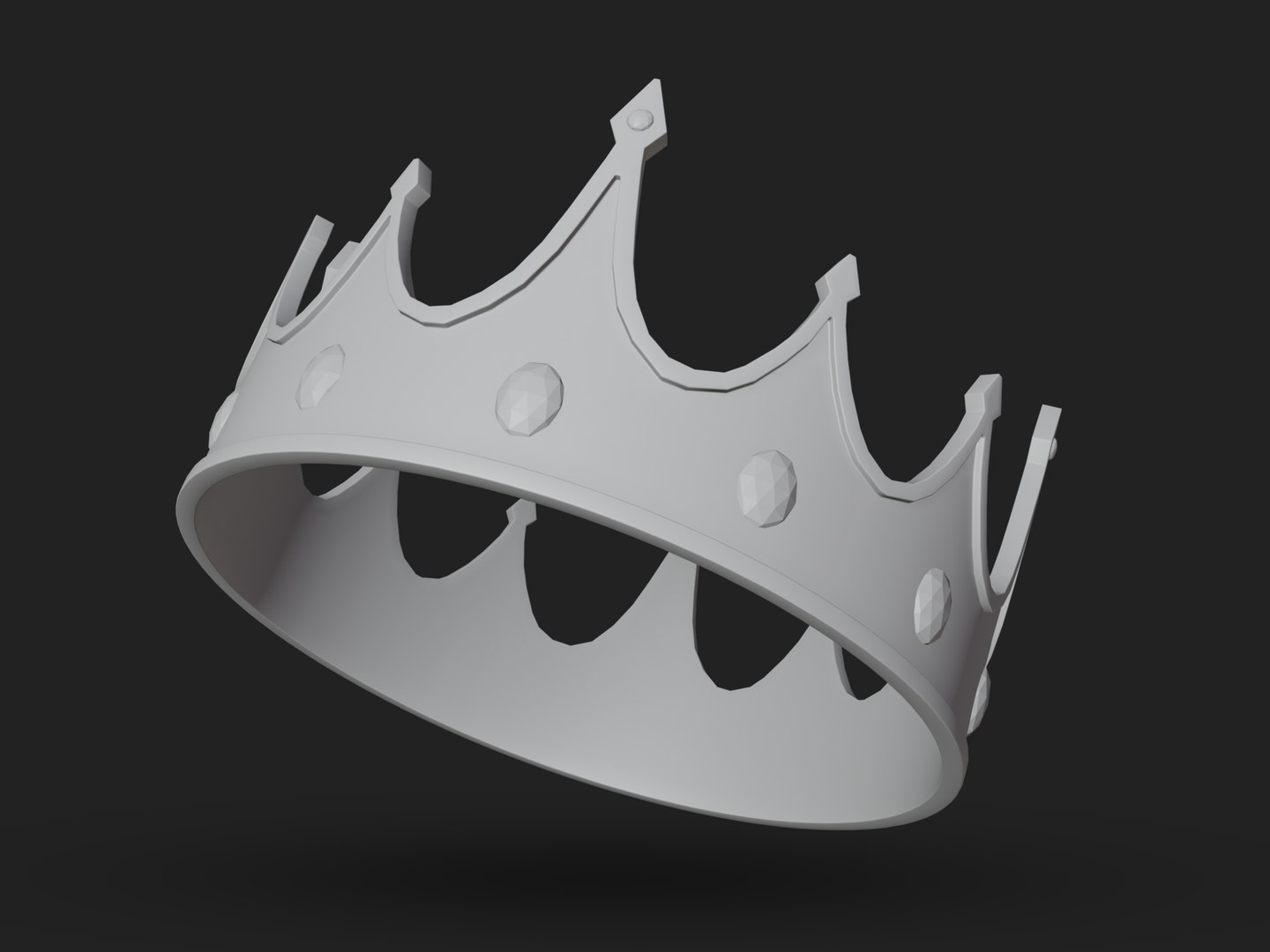3D King Crown model - TurboSquid 1927697