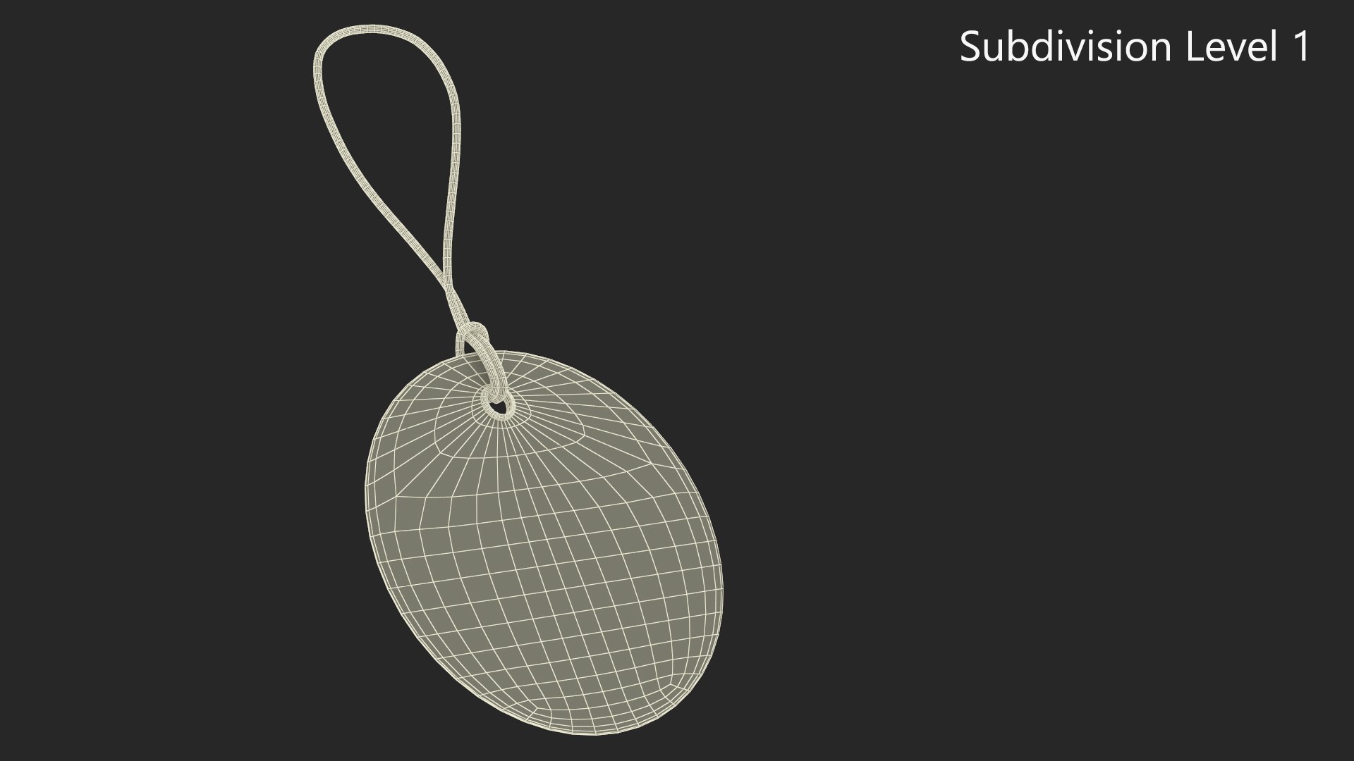 Label Tag Round 3D model - TurboSquid 1957807