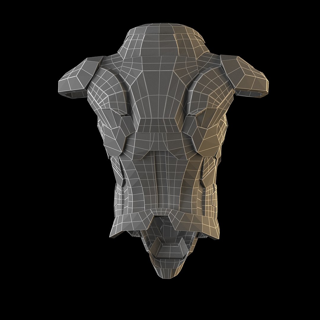 Nano Armor 3d Model